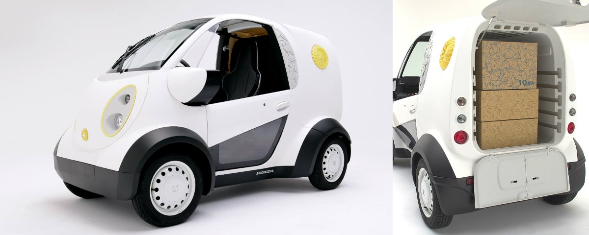 3D-printed Honda electric vehicle for shortbread delivery | Torque