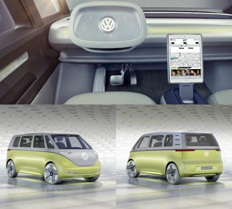 Volkswagen I.D. Buzz concept is the world's first fully autonomous MPV ...