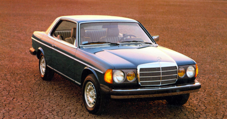 Mercedes-Benz C123 coupe model series introduced in 1977 | Torque