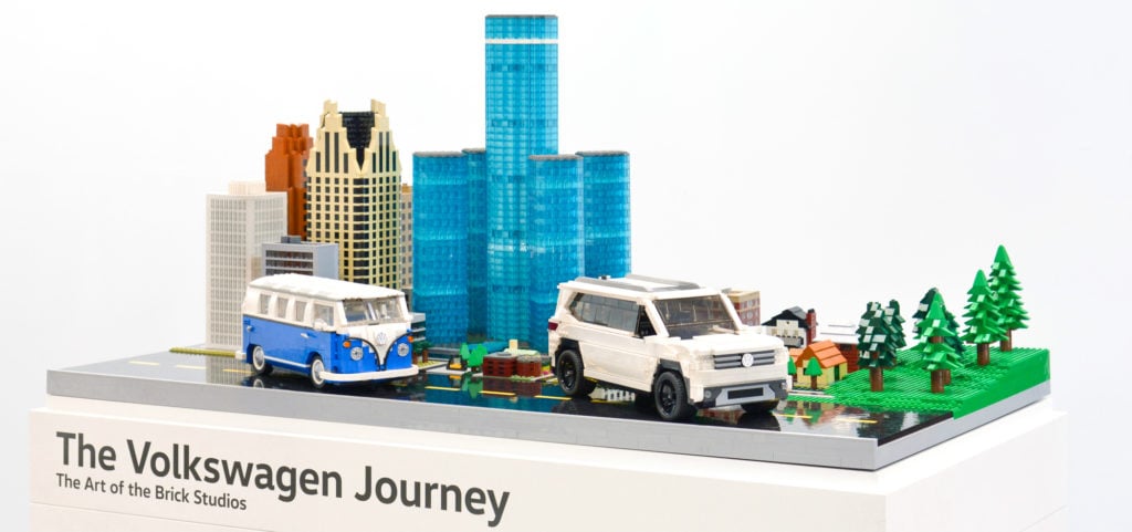 Volkswagen of America reimagines the VW journey through Lego bricks ...