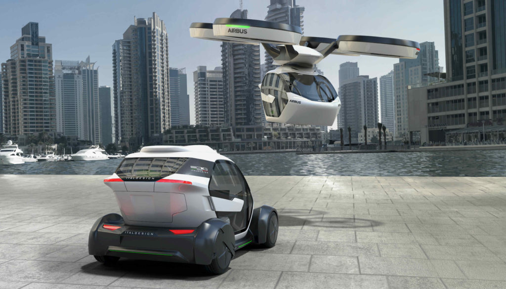 Airbus and Italdesign have created a flying concept car that carries ...