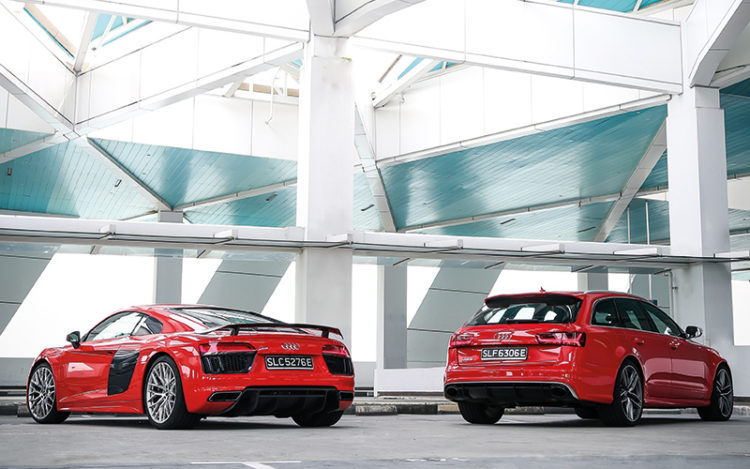 Group Test: Audi RS6 Avant vs Audi R8 V10 | Torque