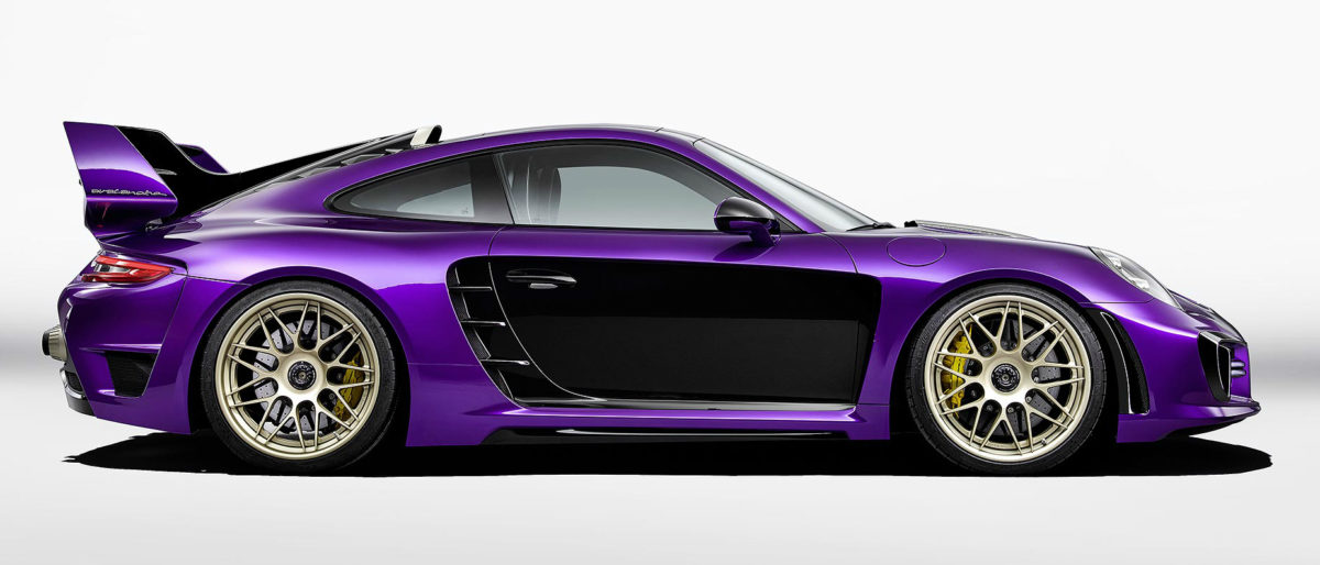 Gemballa Avalanche is a 820bhp/950Nm mod job based on the Porsche 911 ...