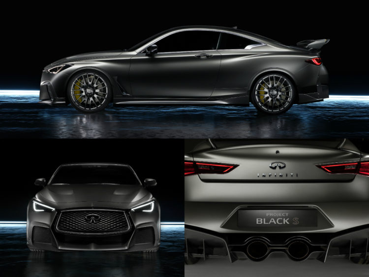 Infiniti Project Black S is a high-performance prototype coupe with F1 ...