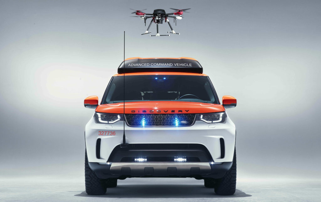Land Rover Discovery Project Hero is a Red Cross support vehicle with ...
