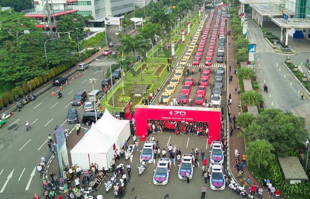Ferrari Festival of Speed in Jakarta celebrates the 70th anniversary of ...