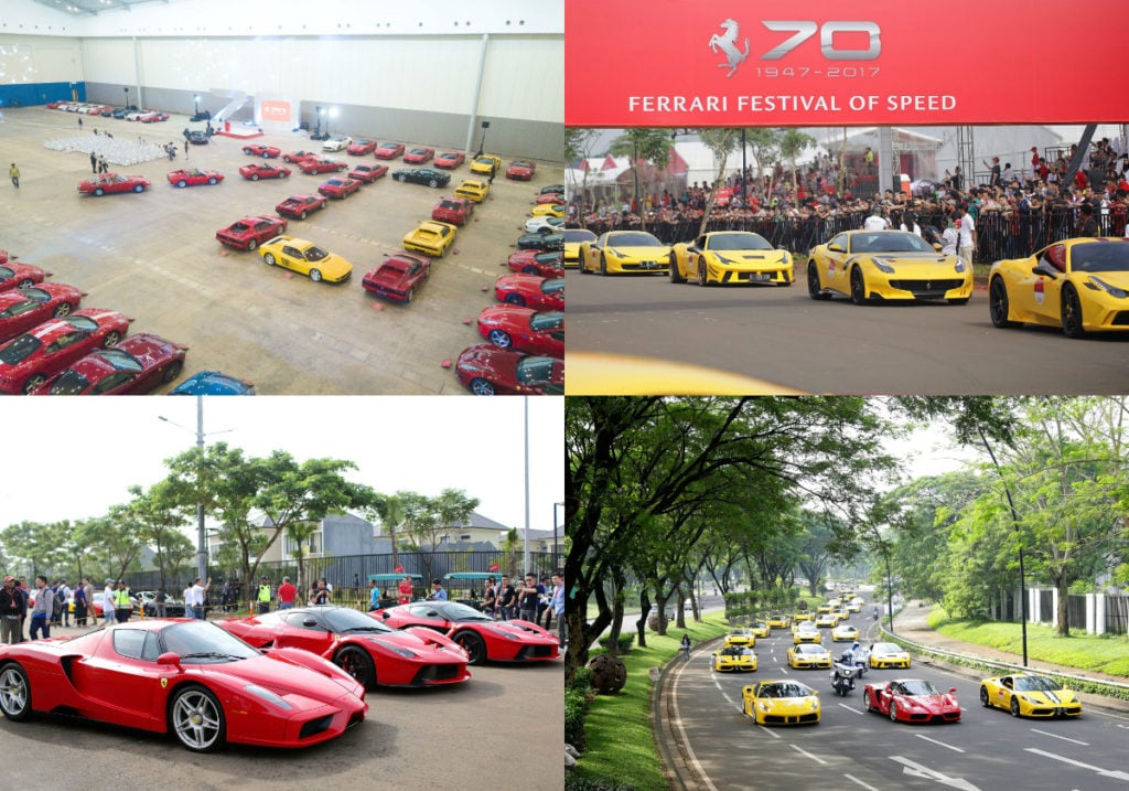 Ferrari Festival of Speed in Jakarta celebrates the 70th anniversary of ...
