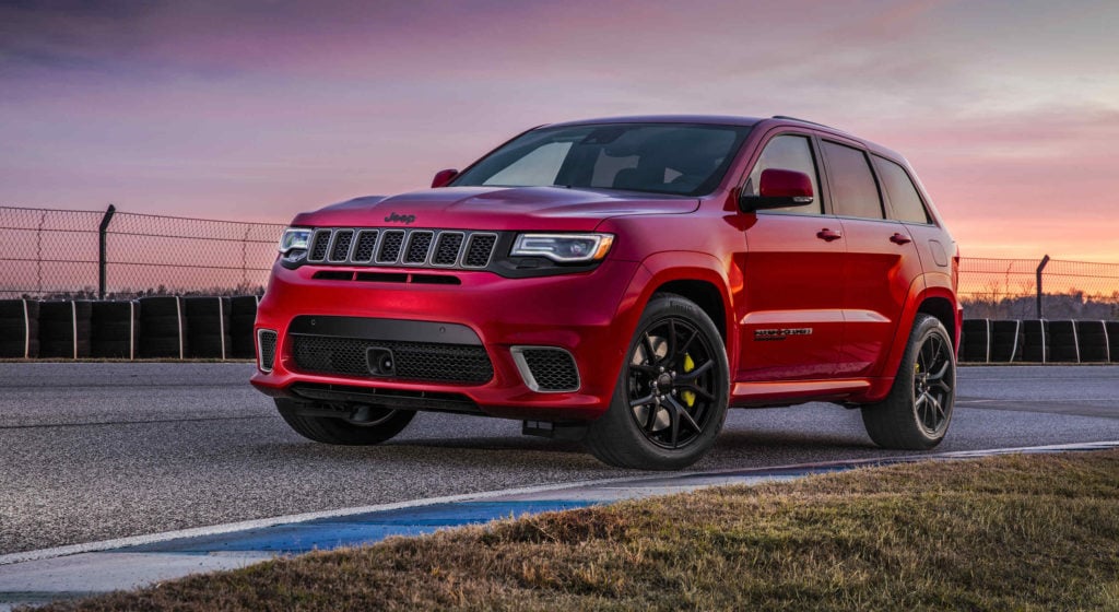 Jeep Grand Cherokee Trackhawk is the quickest and most powerful SUV ...