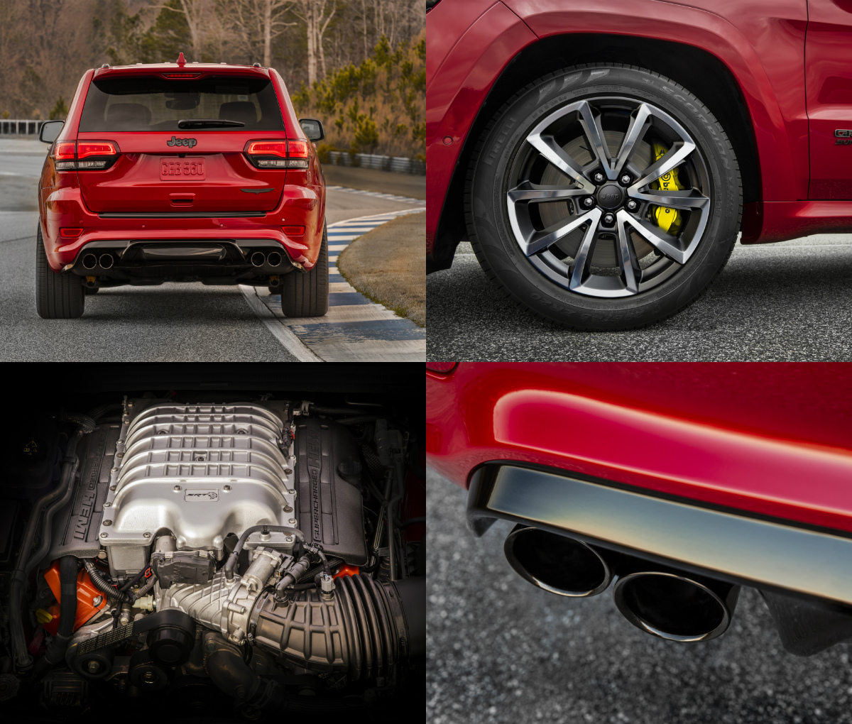 Jeep Grand Cherokee Trackhawk is the quickest and most powerful SUV ...
