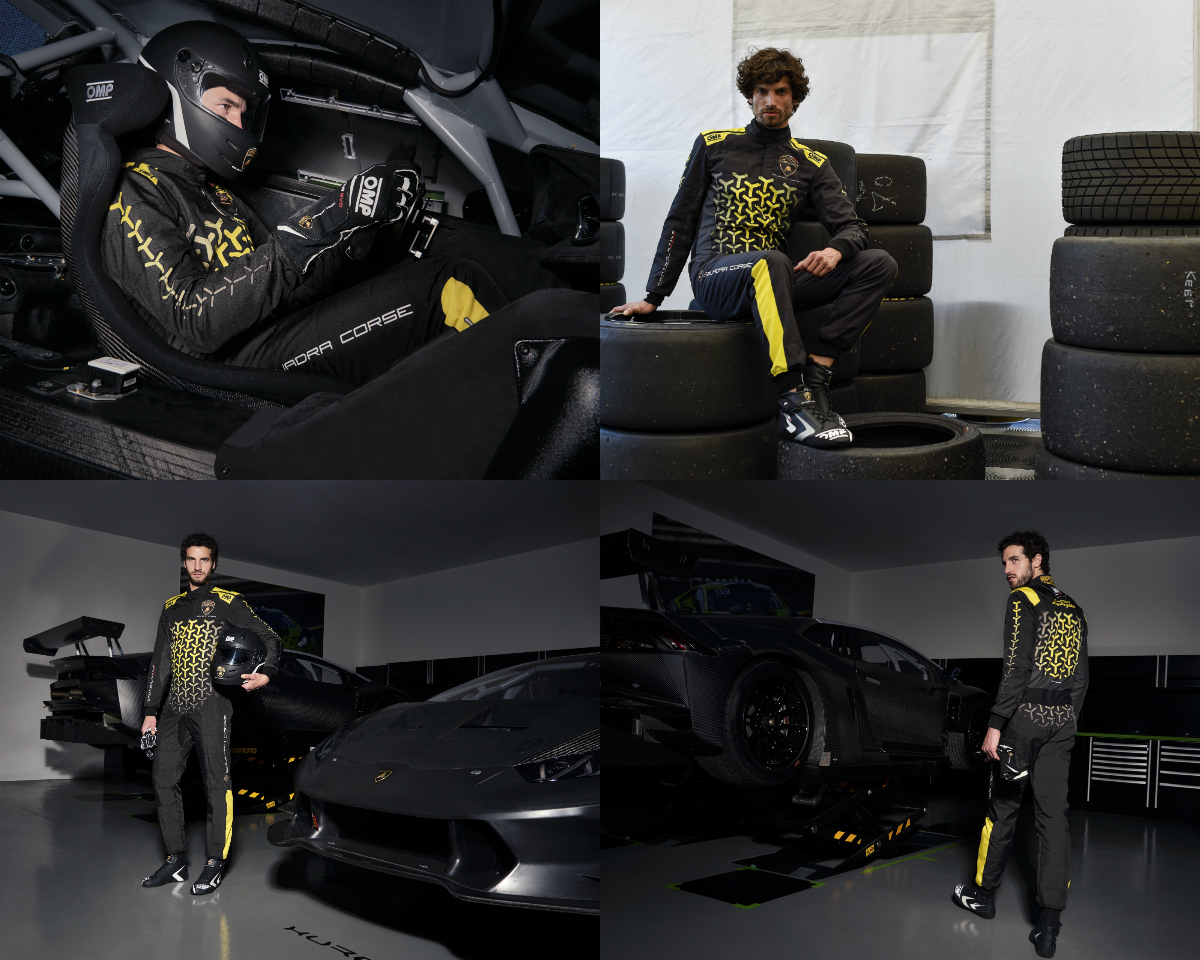 Racing driver's overalls designed by Lamborghini and OMP | Torque