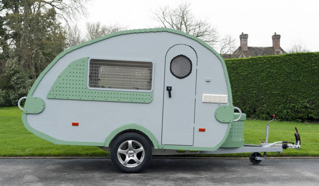 The record-breaking life-size Lego caravan | Torque The record-breaking life-size Lego caravan | Torque