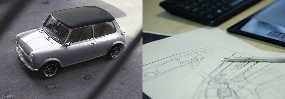 The classic Mini has been modernised into a coachbuilt city car called ...