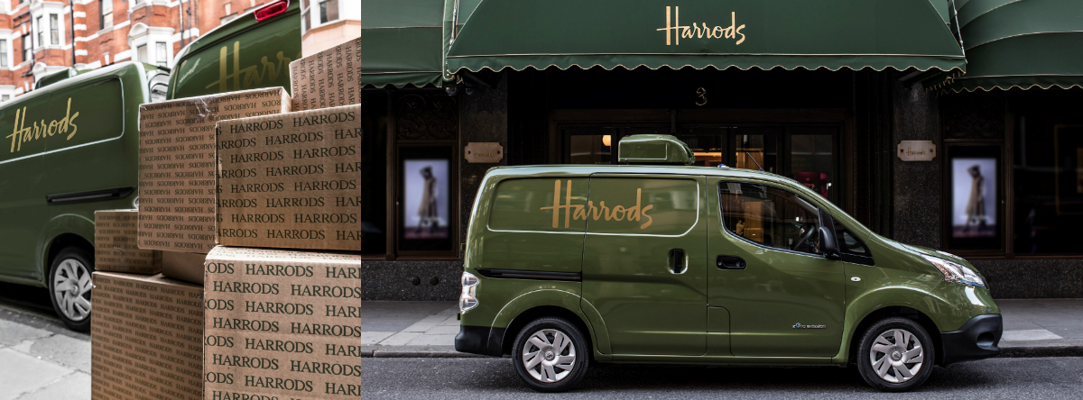 Nissan e-NV200 electric van joins Harrods London delivery fleet | Torque