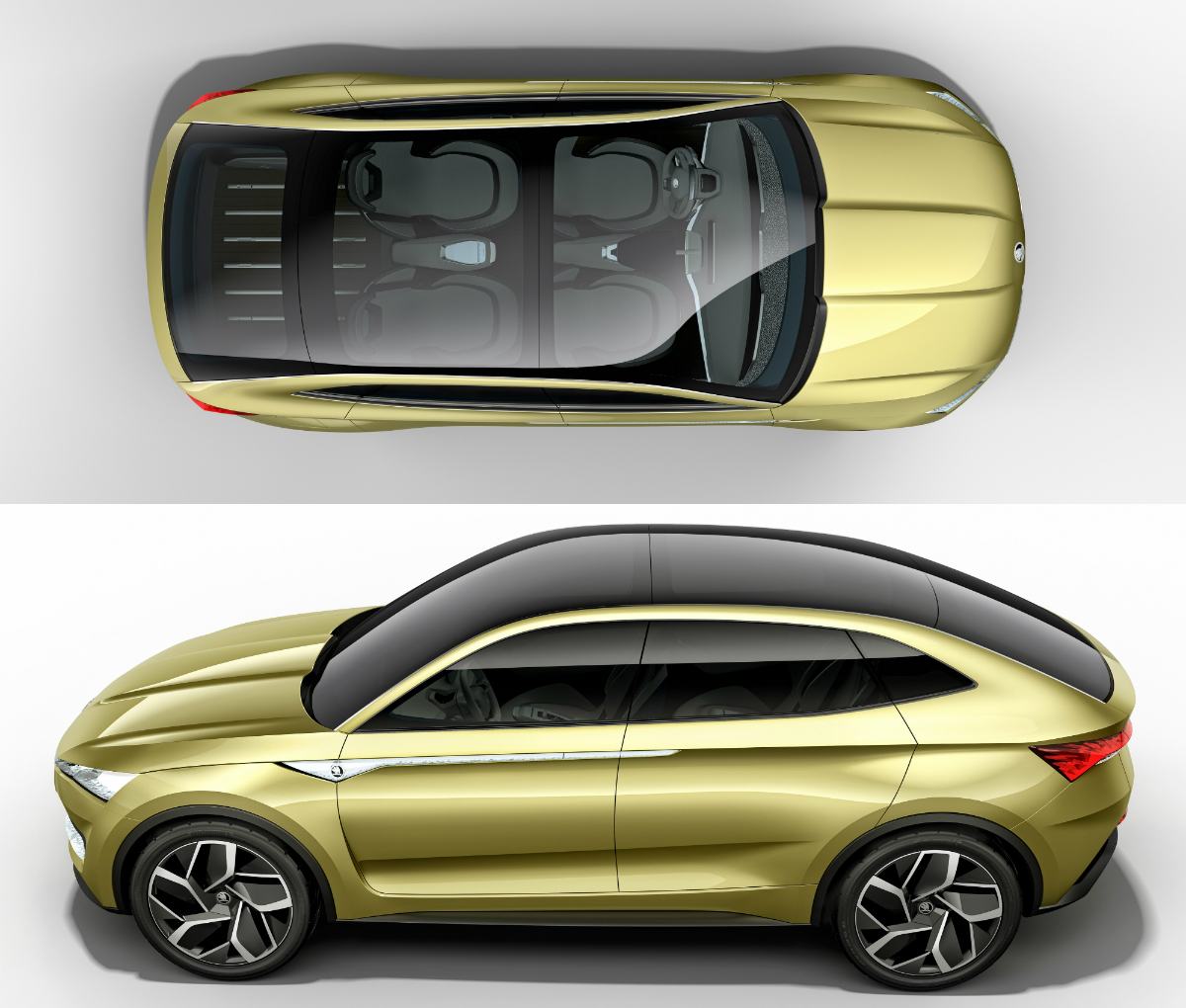 Skoda Vision E is the Czech automaker's first fully electric concept ...