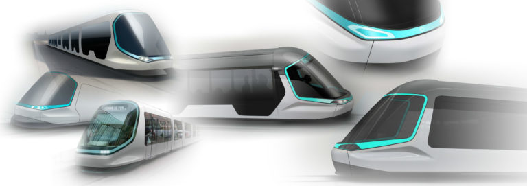 First French cross-border tramway designed by Peugeot Design Lab and ...