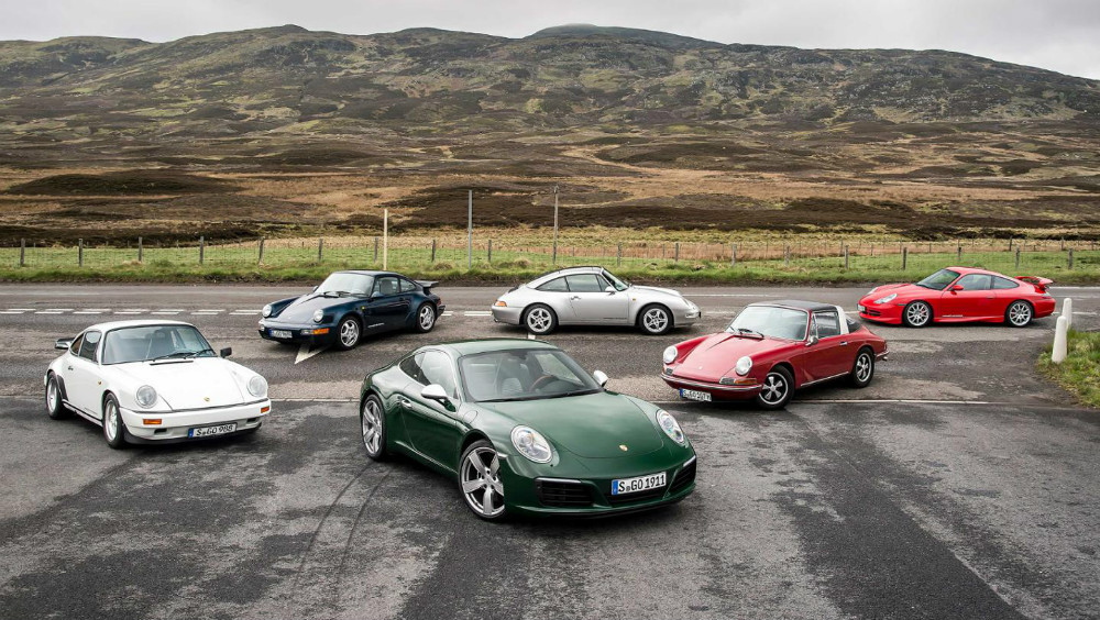 One millionth Porsche 911 driven in Scotland | Torque