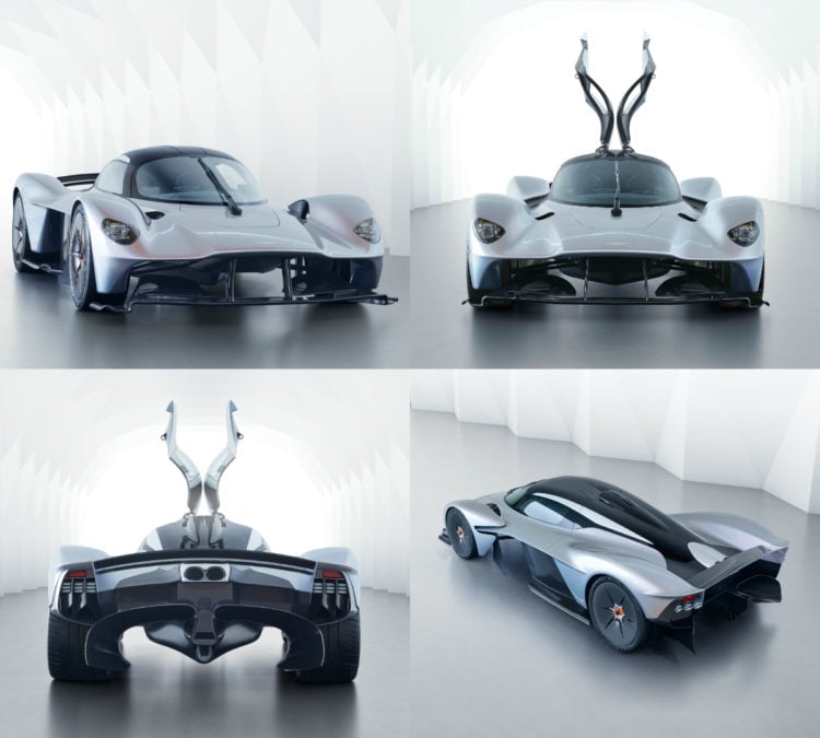 Aston Martin reveals secrets of the Valkyrie hypercar's exterior and ...