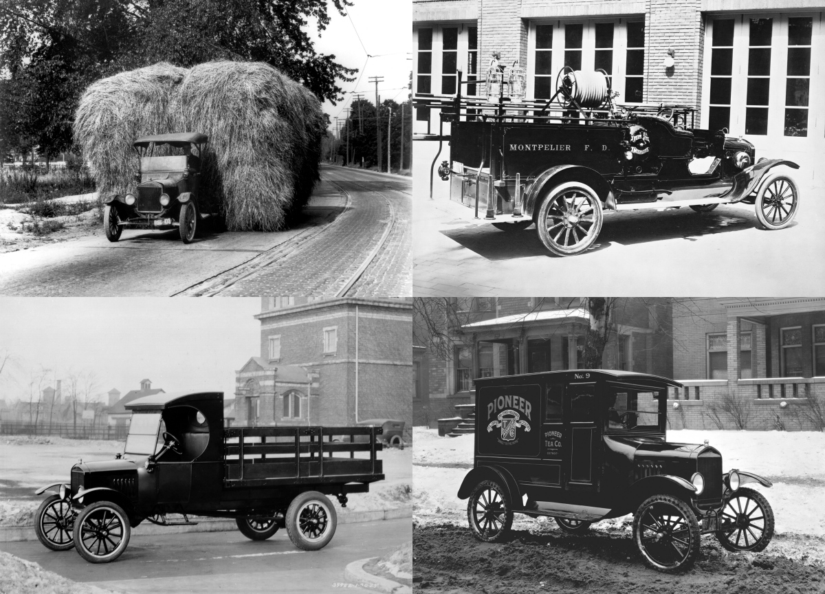 Ford introduced its first commercial vehicle, the Model TT, in 1917 ...