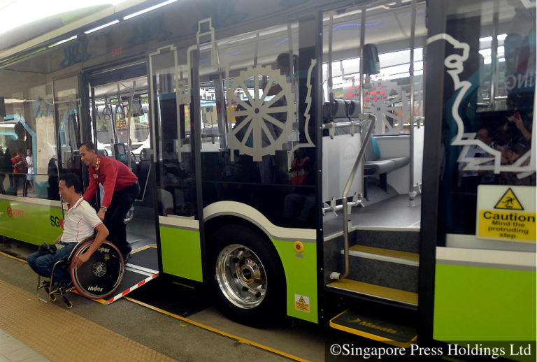 SMRT will launch four new wheelchair-accessible bus services | Torque