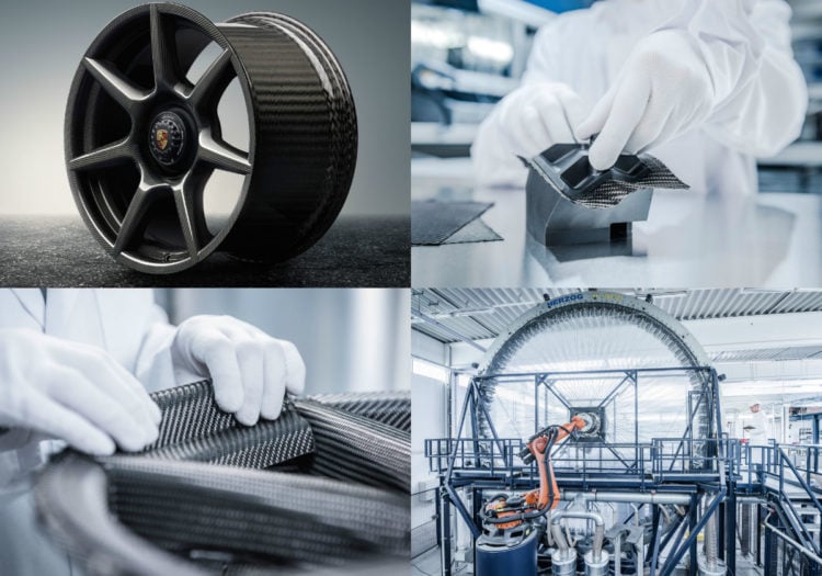 Braided carbon wheels for Porsche 911 Turbo S Exclusive Series | Torque