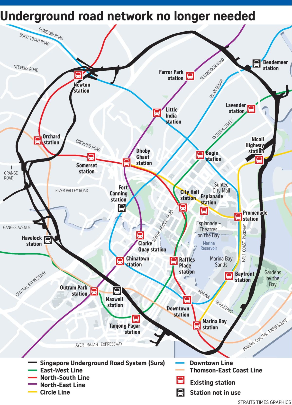 Plans for underground road network scrapped | Torque