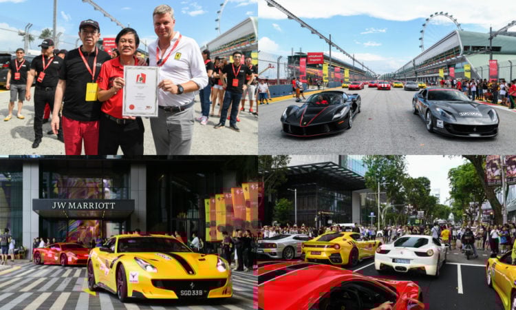 Ferrari 70th Anniversary Parade in Singapore | Torque