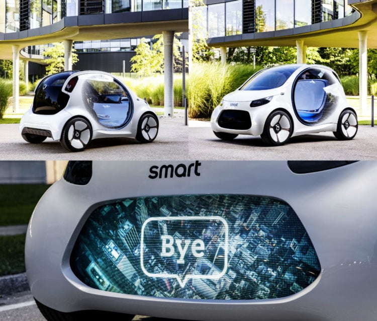 Smart Vision EQ Fortwo shows the future of autonomous car sharing | Torque