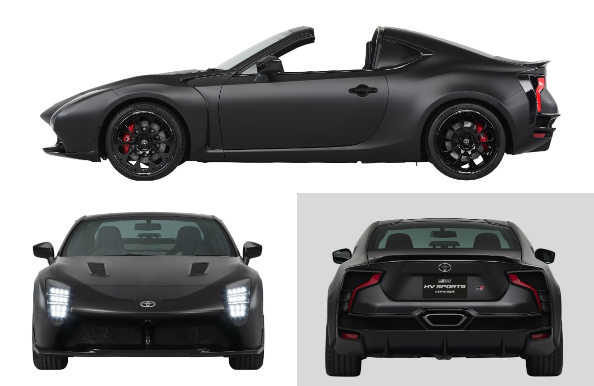 Toyota transforms 86 coupe into GR HV Sports concept | Torque