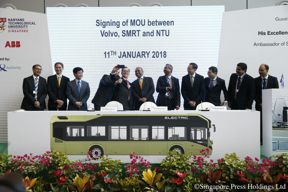 NTU working with Volvo Buses to develop autonomous electric buses | Torque