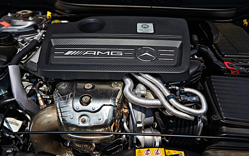Mercedes-AMG CLA45 and CLS63 four-door coupes driven | Torque