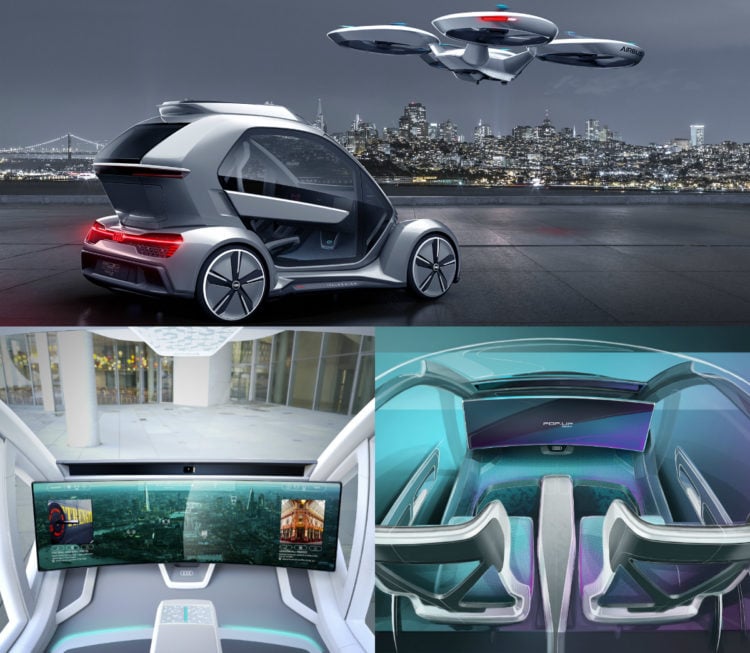 Audi, Airbus and Italdesign jointly develop Pop.Up Next | Torque