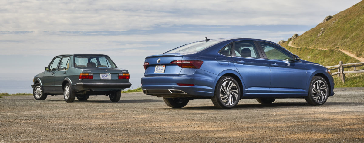Volkswagen Jetta 2019 model meets 1980 model | Torque