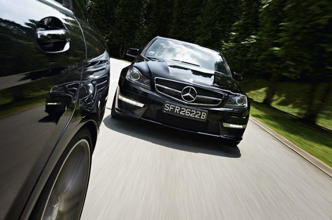 Mercedes-Benz C63 and C180 are like chalk and cheese | Torque