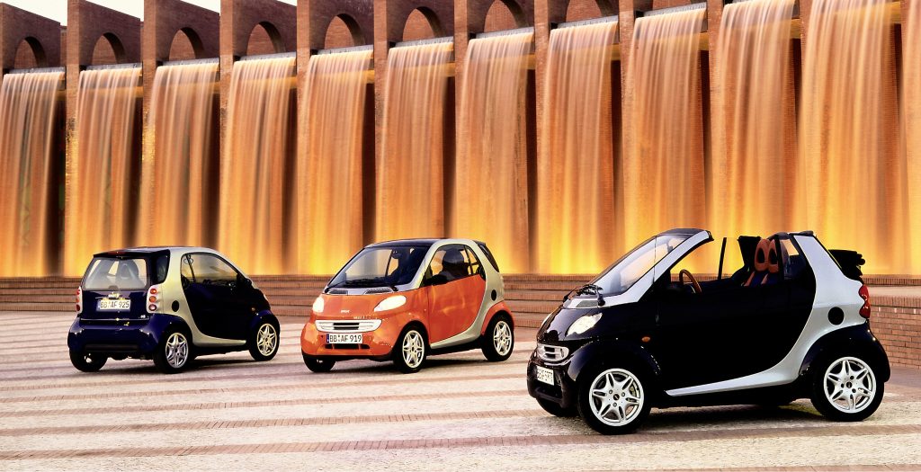 Micro-car brand Smart hit the streets for the first time in 1998 | Torque