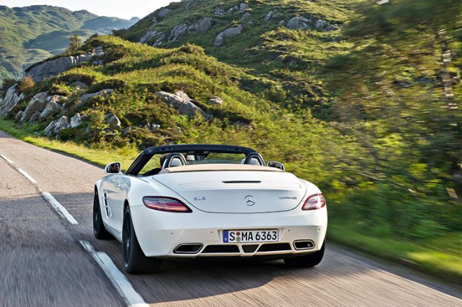Mercedes-Benz SLS Roadster AMG is a race of sunshine | Torque