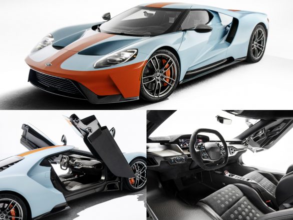 2019 Ford GT Heritage Edition honours famous paint scheme in motorsports