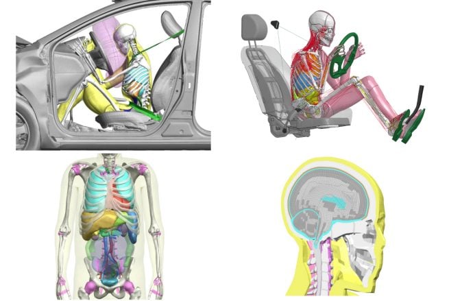 Dummy's guide to digitised crash test dummies