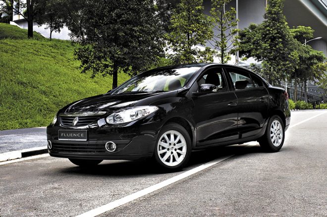 The Renault Fluence is a practical, comfortable and roomy family saloon