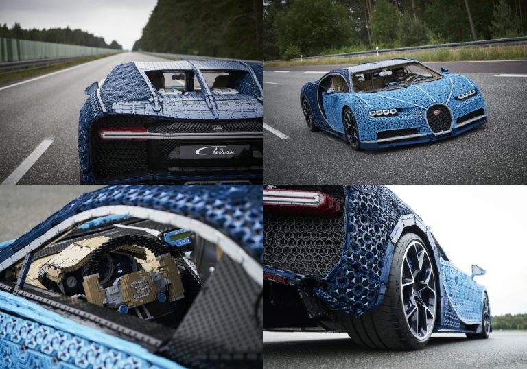 You can drive this life-size Lego car