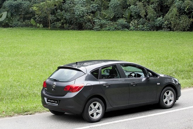 Opel Astra has a handsome design, and agreeable ride and handling