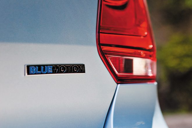Volkswagen Polo BlueMotion is a very frugal little hatchback