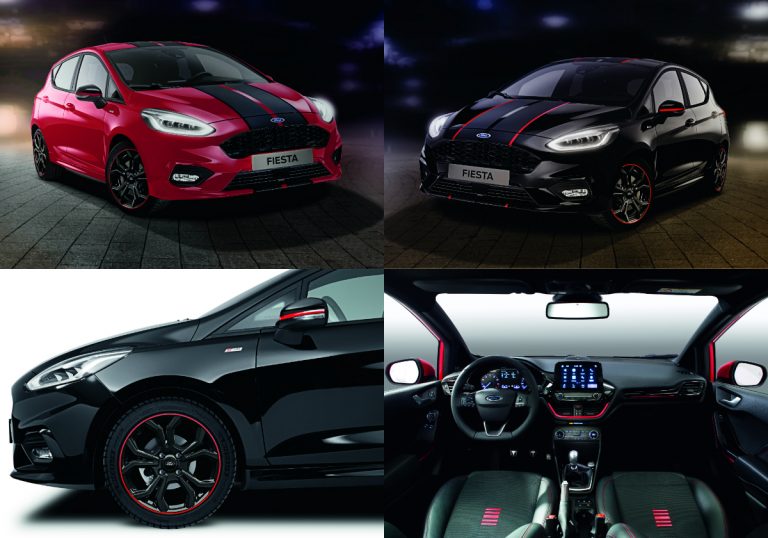 Ford introduces Fiesta ST-Line Red Edition and Black Edition