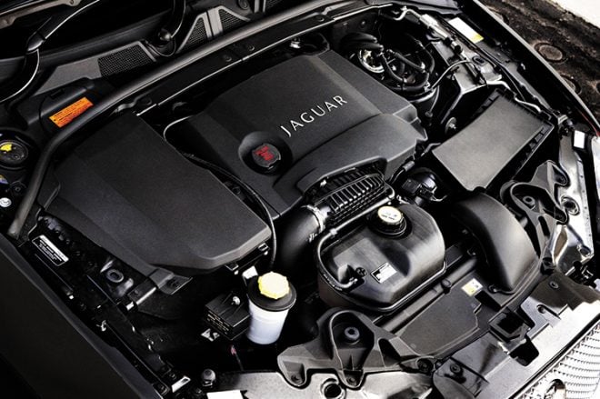 Jaguar XF Sport is an athletic executive saloon with a turbo-diesel engine