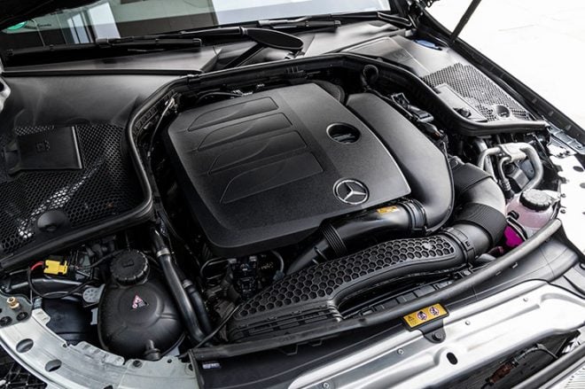 Mercedes-Benz C200 has been updated with 6500 new components