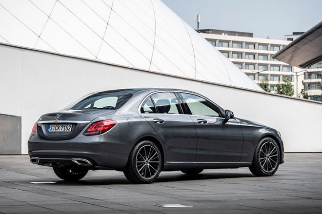 Mercedes-Benz C200 has been updated with 6500 new components