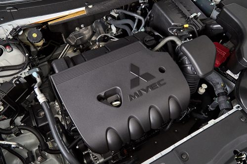 Updated Mitsubishi Outlander seven-seater sports utility vehicle