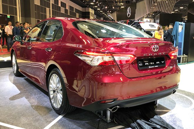New Toyota Camry, now in its eighth generation, launched in Singapore