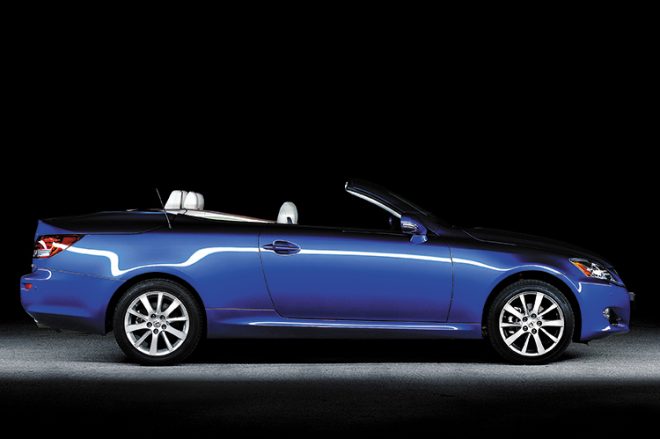 Lexus IS250C is a V6-powered seamless convertible cruiser