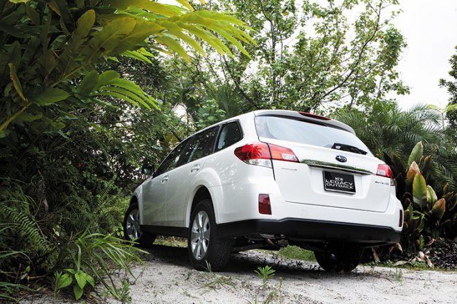 Subaru Legacy Outback is a unique-looking, practical and refined wagon