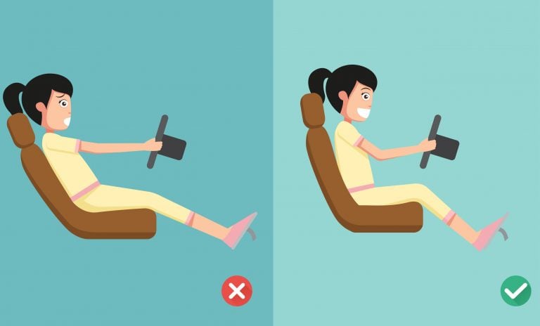 Driving posture: This is how you should sit while driving | Torque